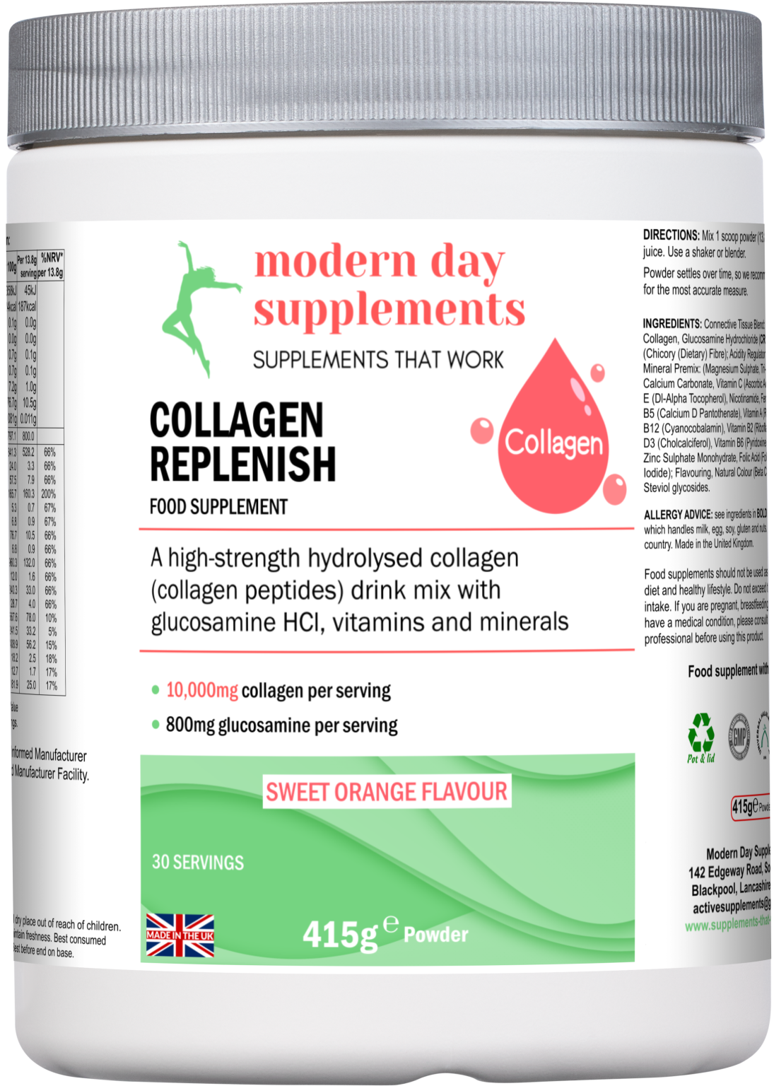 Natural Health Supplements UK | Order Online UK Delivery - Modern Day ...