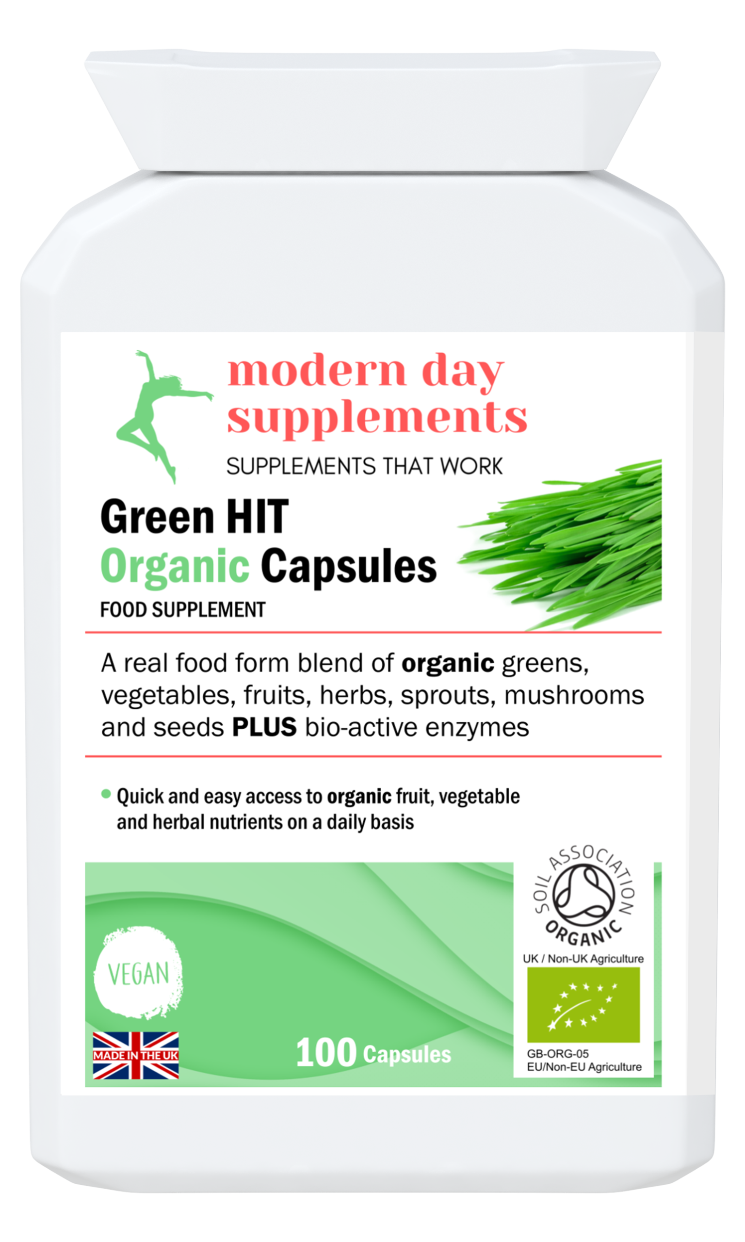 GreenHit Organic Blend – Age Well, Feel Energised